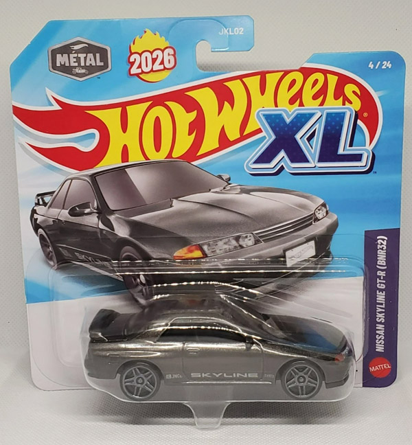 2026 Hot Wheels Nissan Skyline GT-R (BNR32) Hot Wheels XL 1:43 Hot ...
