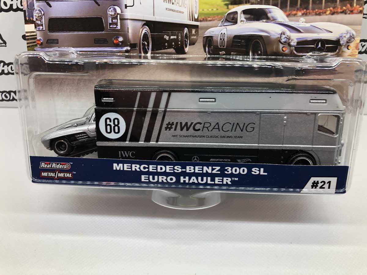 2020 Hot Wheels Mercedes-Benz 330 SL & Euro Hauler Car Culture - Team ...